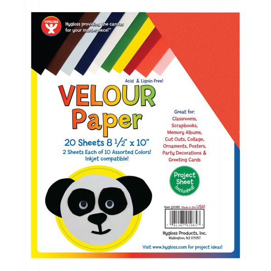 Velour Paper & Poster Board