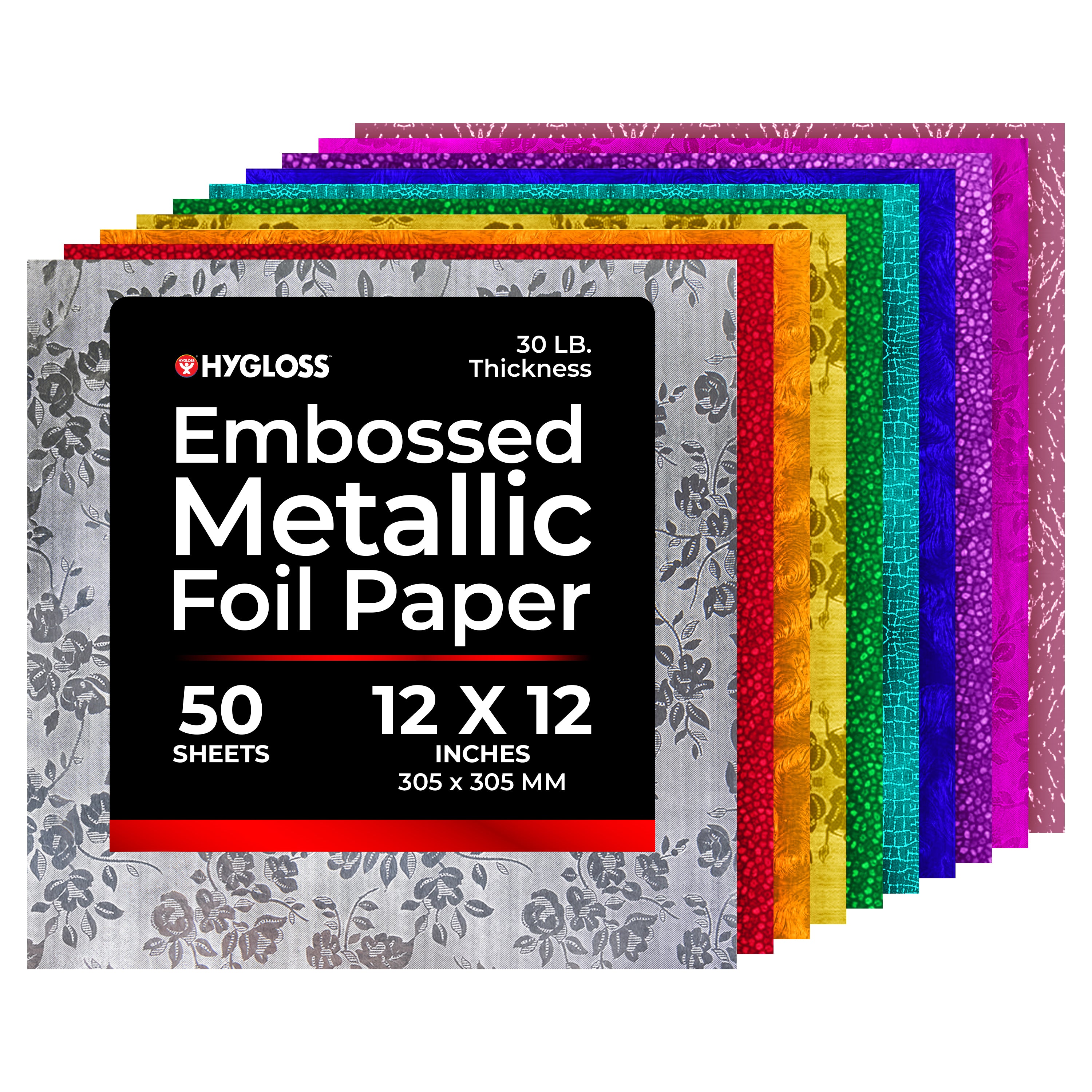 Embossed Metallic Paper | Hygloss Products